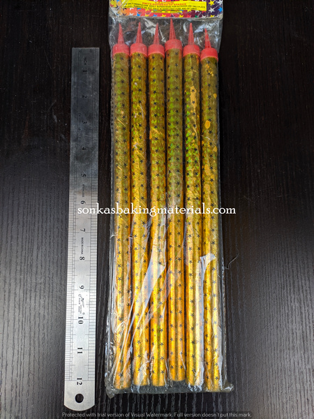 6 PC Long FireWorks - Sonkas Baking Materials