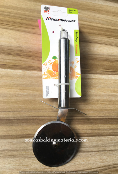 Single Blade Pizza Cutter - Sonkas Baking Materials