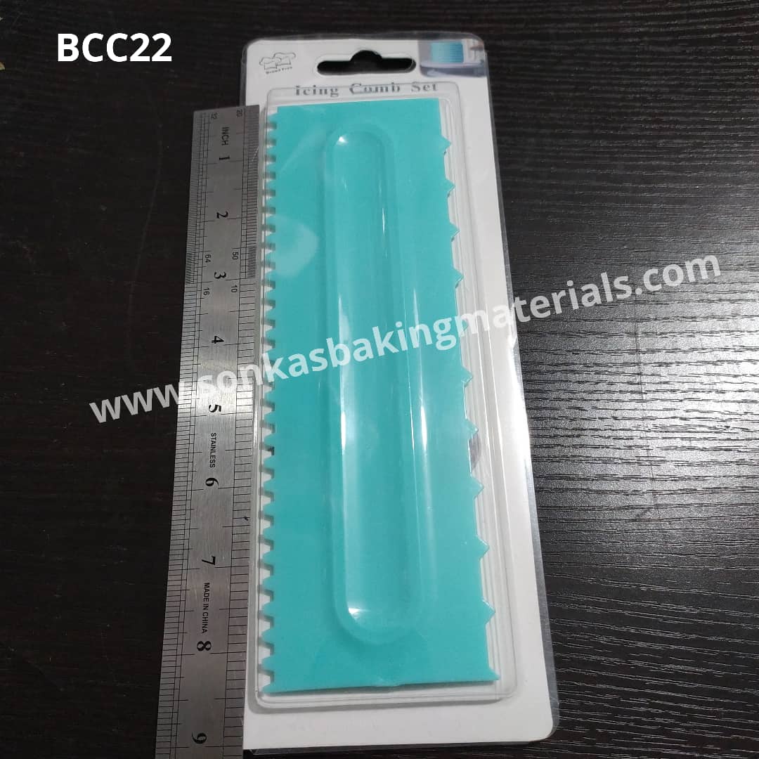 Plastic Cake Comb - BCC22 - Sonkas Baking Materials