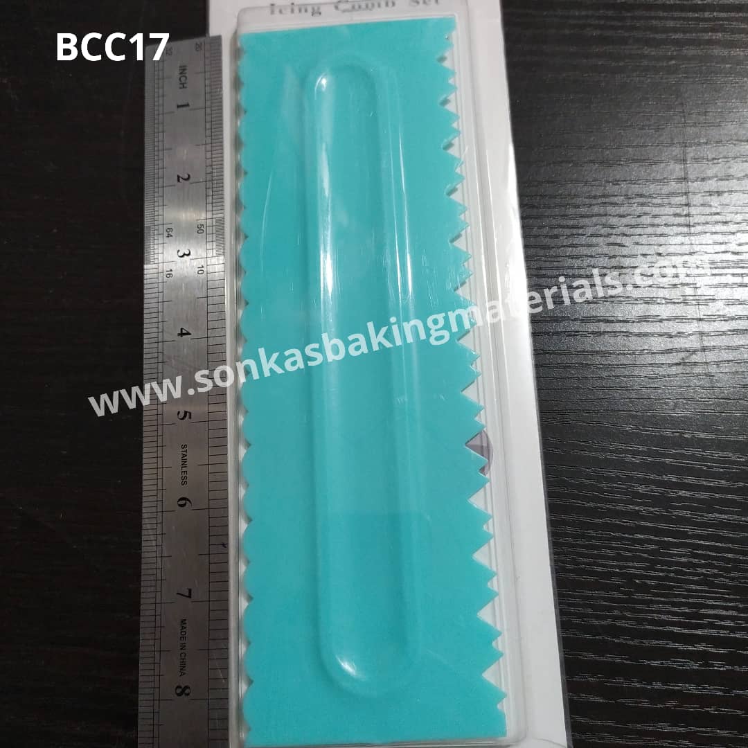 Plastic Cake Comb - BCC17 - Sonkas Baking Materials