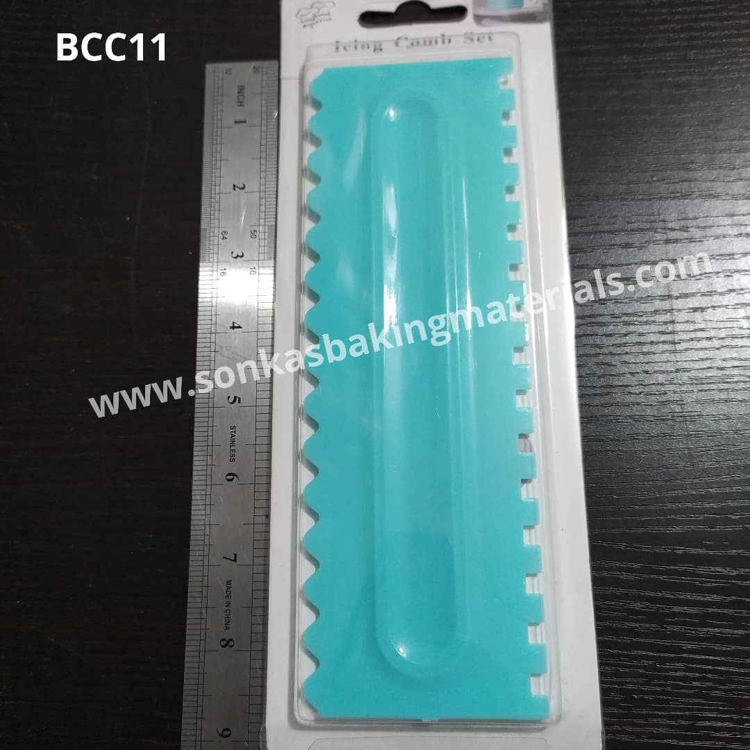 Plastic Cake Comb - BCC11 - Sonkas Baking Materials