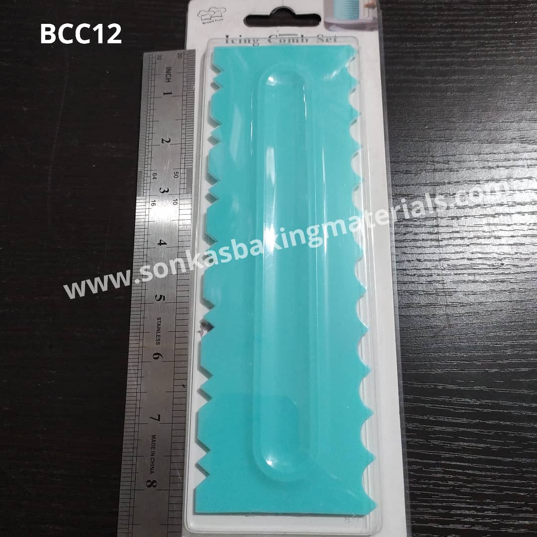 Plastic Cake Comb - BCC12 - Sonkas Baking Materials
