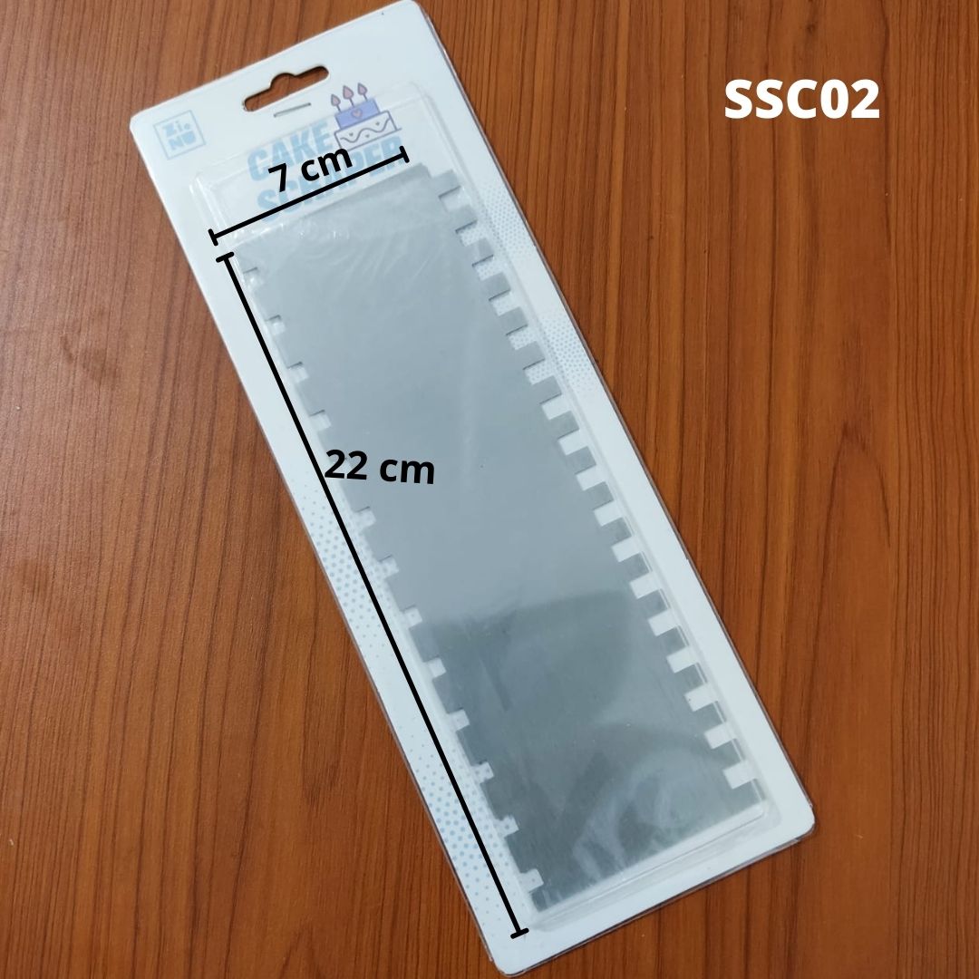 Stainless Steel Icing Comb SSC02 - Sonkas Baking Materials