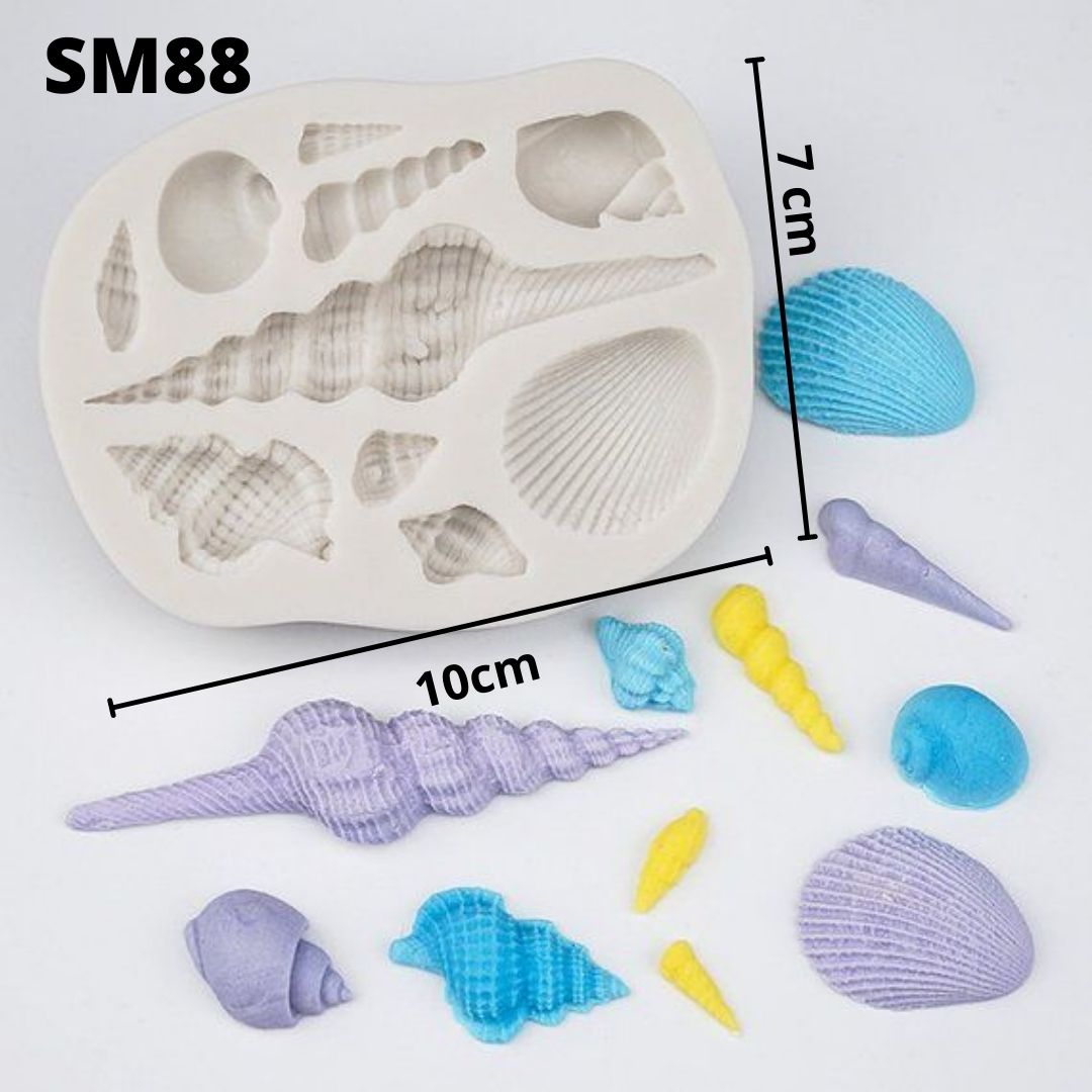 Shell Mold SM88 - Sonkas Baking Materials